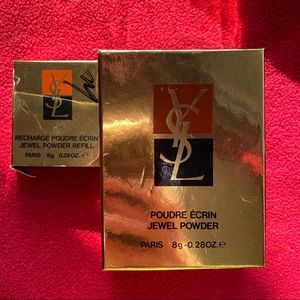 Yves Saint Laurent | Makeup | Rare Yves Saint Laurent Heart Shaped Gold ...